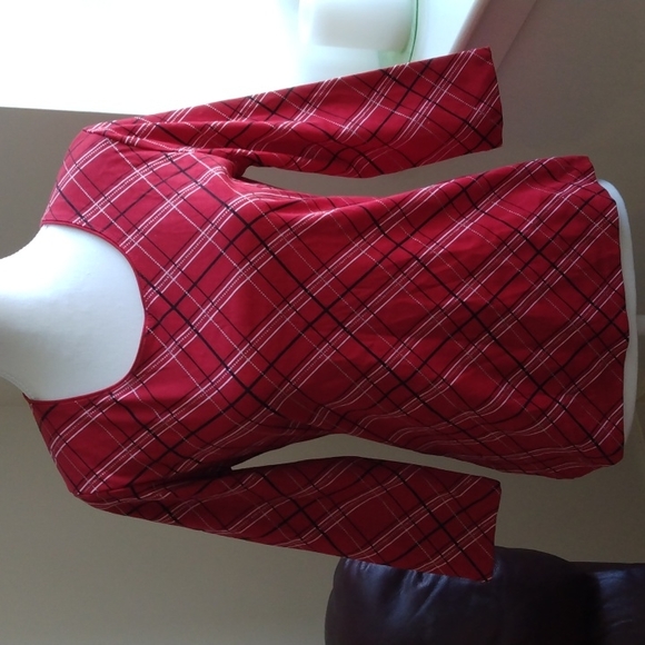 Karen Scott | Tops | Karen Scott Petite Small Diagonal Design Fleecy ...